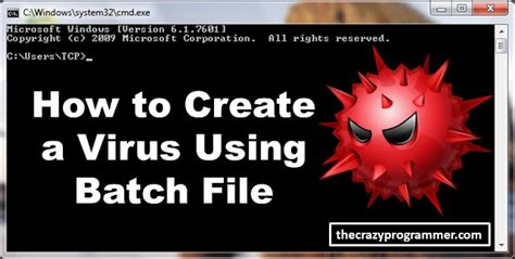 Cara Membuat Virus Batch File Dengan Mudah Sinau Komputer Online