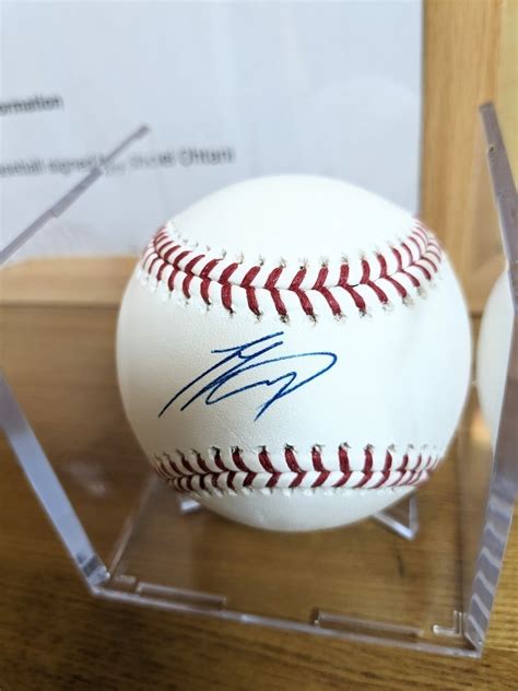 Yahoo オークション 大谷翔平 直筆サイン 初期型サイン サインボ