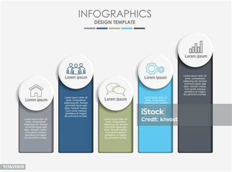 Infographic 템플릿입니다 벡터 일러스트입니다 워크플로 레이아웃 다이어그램 비즈니스 단계 옵션 배너에 사용할 수 있습니다 결정에 대한 스톡 벡터 아트 및 기타 이미지