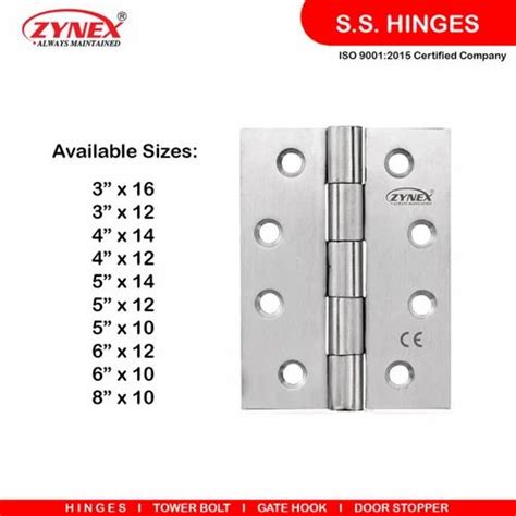 Stainless Steel Door Hinges Ss Hinges Door Hinge Thickness 15 Mm
