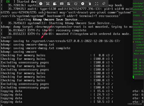 Ef860 飞腾s2500 Openeuler 2003lts Kdump启动报错 No Memory Reserved For Crash没有生成vmcore 只有vmcore Dmesg