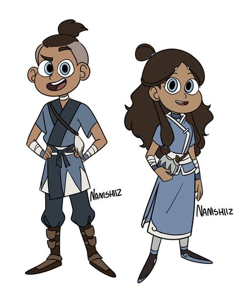 Katara And Sokka Svtfoe Style By Masterjed1jr On Deviantart