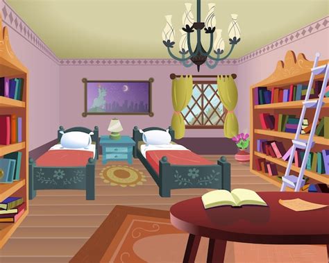 Premium Photo Two Bed Room