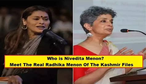 Who Is Nivedita Menon Meet The Real Radhika Menon JNU Professor Of