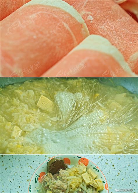 酸菜炖豆腐粉条羊肉片鸭血4k视频素材下载红动中国