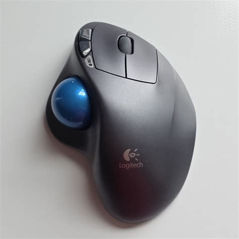 Used Logitech M570 Wireless Trackball Mouse W Usb Unifying Receiver