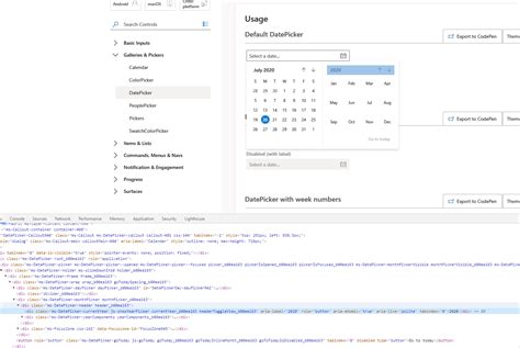 Date Picker Name Is Not Properly Defined For The Selected Year Button · Issue 14103