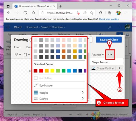 How To Insert A Vertical Or Horizontal Line In Word And Word Online
