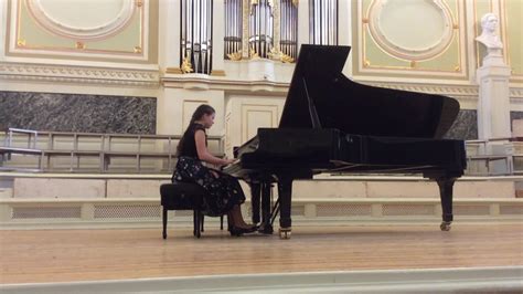 Гуслицер Кристина Ф Шопен Вальс до диез минор 13 лет С Пб Youtube