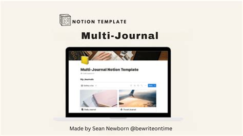 Multi Journal Notion Template