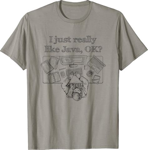 Funny I Just Really Like Java Programming T Shirt