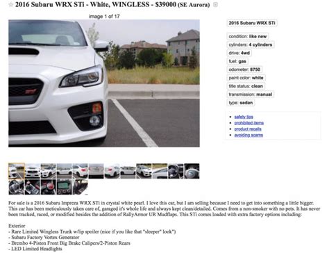 12 Must Do Tips For Selling Your Car On Craigslist