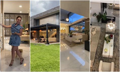 Video Lina Tejeiro Mostró En Detalle Rincones De Su Lujosa Casa Vibra