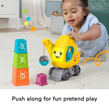 Fisher Price Count Stack Crane Mattel