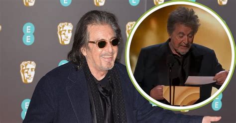 Al Pacino Causes Chaos As He Calls Out Oscar Winner