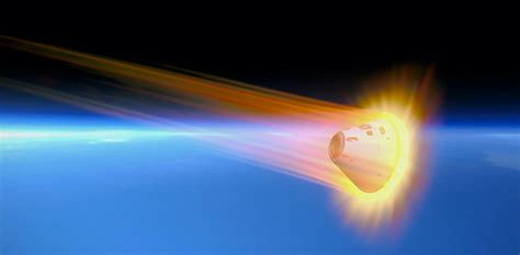 Apollo Capsule As 202 Re Entry Simulation Using Cfd