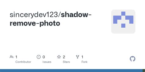 GitHub Sincerydev Shadow Remove Photo