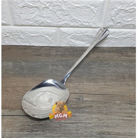 Serving Spoon Buffet Stainless Cm Sendok Nasi Stainless Tebal MGM Online