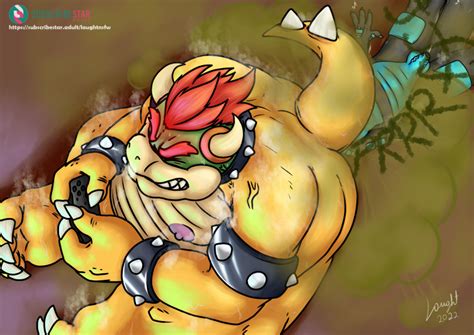 Rule 34 Absurd Res Anthro Bowser Dragon Duo Facefarting Facesitting