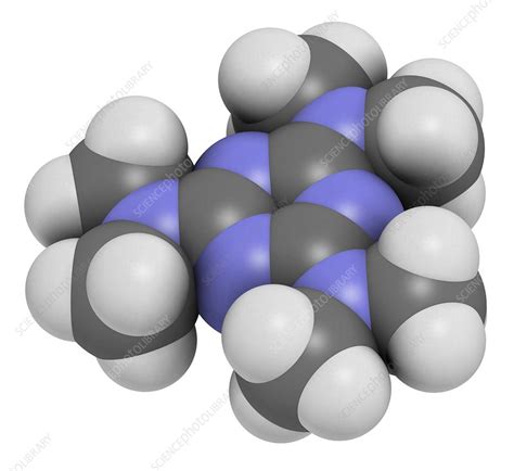 Altretamine Cancer Drug Molecule Stock Image F0129818 Science