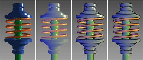 Left To Right A Phong Model For Colored Object B New Shading Model Download Scientific