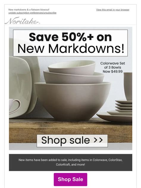 Noritake Co Inc New Markdowns Buy 1 Get 3 Free On Flatware Milled