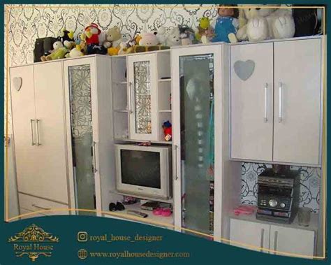 کمد دیواری و دکور اتاق کودک خیابان بیدار فرشته طراحی دکوراسیون رویال