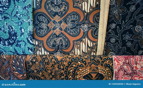 Tissu Traditionnel De Batik Batik Yogyakarta Photo Stock Image Du