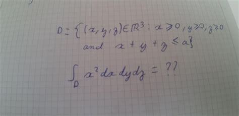I Struggle To Find The Triple Integral Bounds R Askmath