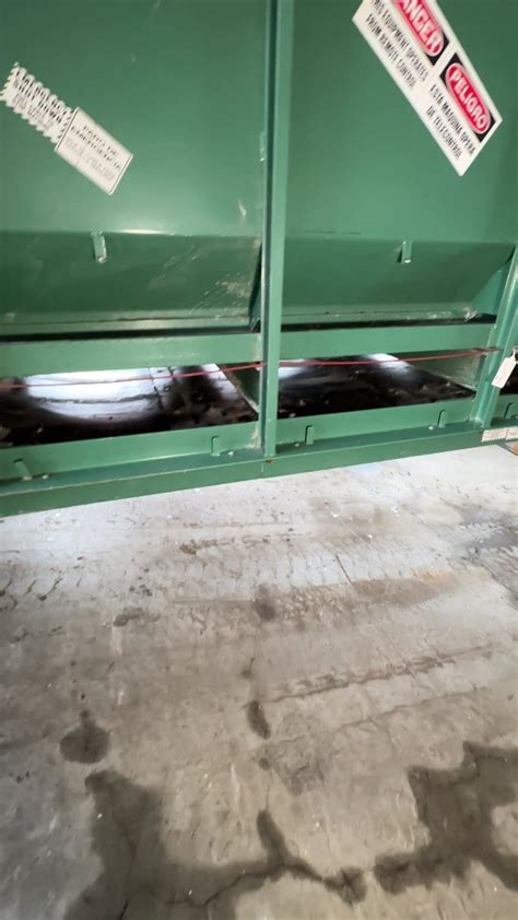 Sorting Trash Line With 50ft Wide Belt Conveyor 10 Sorts Chutes For Sale Surplus Record