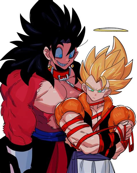 Gogeta Vegetto And Vegetto Dragon Ball And 2 More Drawn By Nanika