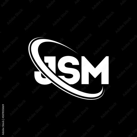 Jsm Logo Jsm Letter Jsm Letter Logo Design Initials Jsm Logo Linked