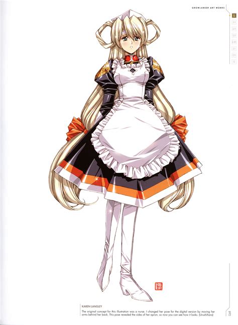 Safebooru 1girl Absurdres Growlanser Highres Official Art Scan