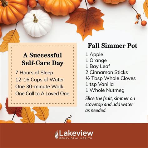 Lakeview Behavioral Health Hospital On Linkedin Fallforselfcare