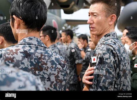 A Japan Self Defense Force Jsdf C 130h Hercules Aircraft Carrying