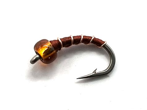 Size 18 Glass Root Beer Midges Theflydoctor