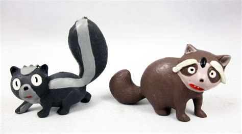 Bannertail The Story Of Gray Squirrel Set Of 10 Pvc Figures Maia
