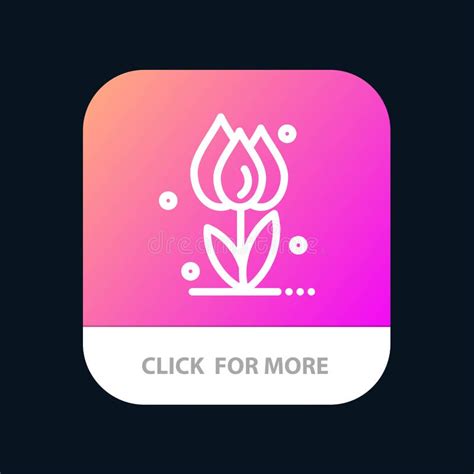 flora floral flower nature rose mobile app button android and ios