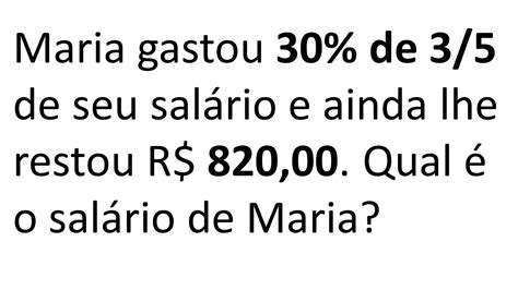 FRAÇÃO PORCENTAGEM QUESTÃO DE MATEMÁTICA ESTILO CONCURSO RESOLVIDA YouTube
