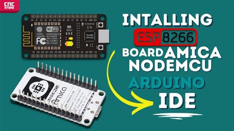 Tutorial Dasar Nodemcu Amica Esp8266 V1 Atau V2 Menambahkan Board Esp8266 And Setting Ide