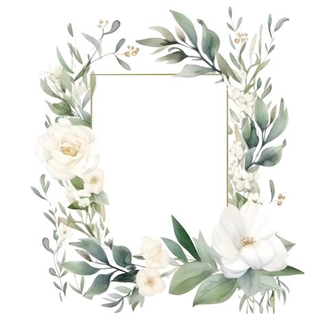 Leaf Design Frames Floral Frames Floral Frame Flower Frame Botanical