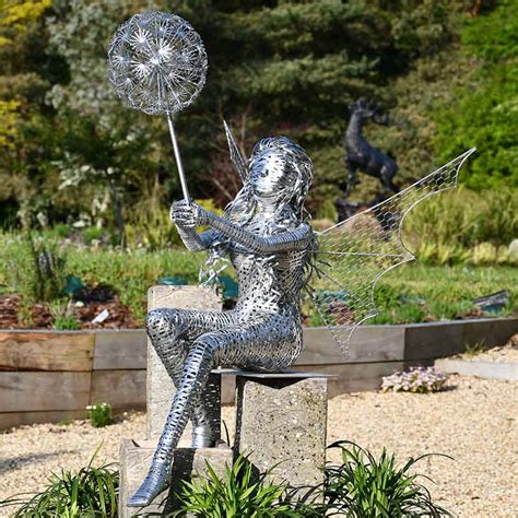 Fairy Garden Statue Uk At Owen Griver Blog