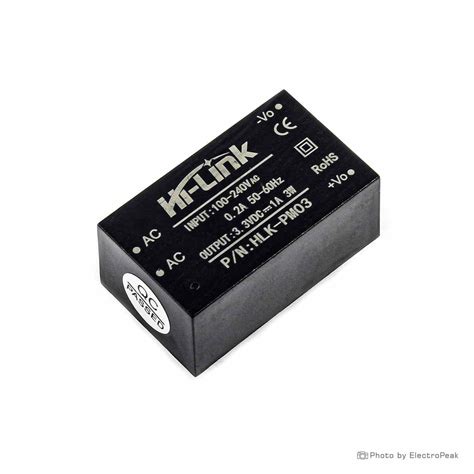 HLK PM03 Module Abaisseur de Tension AC DC 220V à 3 3V 3W MC Smart