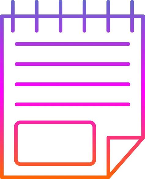 Note Line Gradient Icon 39168465 Vector Art At Vecteezy Note Line Gradient Icon 39168465 Vector Art At Vecteezy