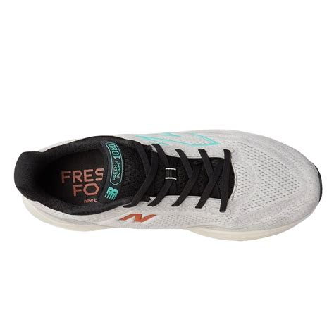 Mens New Balance Fresh Foam X 1080v13 Soft Cushioned Daily Trainer Grey Matter Cyber Jade