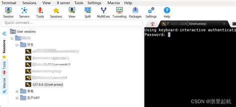 mobaxterm配置tunneling隧道连接服务器 mobaxterm tunneling csdn博客
