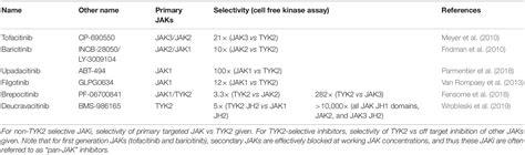 Frontiers From Science To Success Targeting Tyrosine Kinase 2 In