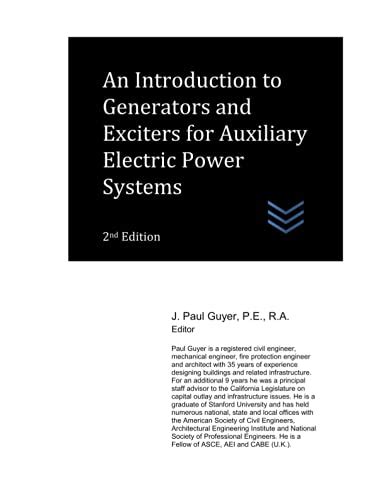 An Introduction To Generators And Exciters For Auxiliary Electric Power