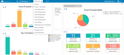 Events Module Overview Donorview