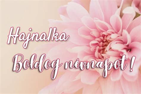Névnapok Hajnalka